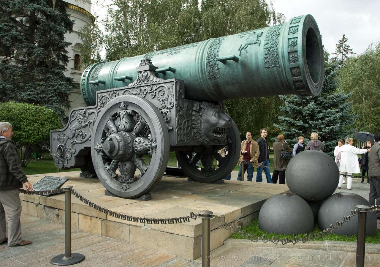 Царь-пушка в Москве: история и фото, описание и интересные факты